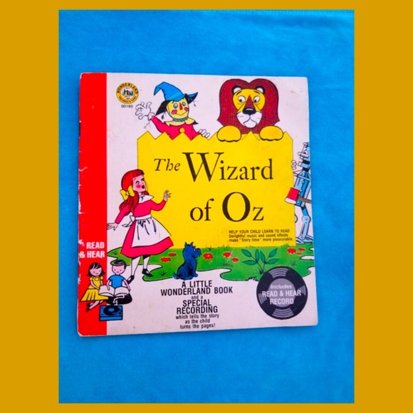 Toys | Vintage The Wizard Of Oz 1982 Childrens Paperback A Little ...